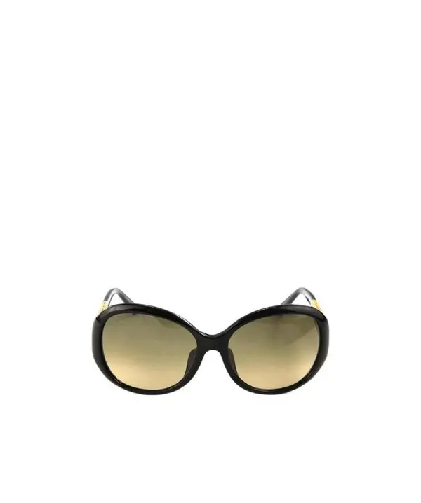 Gucci Logo Detail Oval Sunglasses