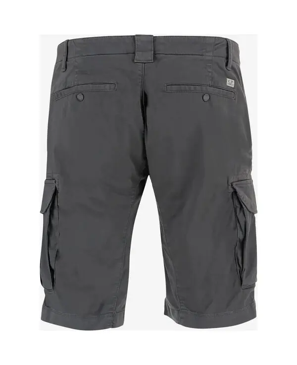 C.P. COMPANY Lens Pocket Cargo Shorts - Black