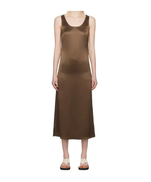 BY MALENE BIRGER Sleeveless Round Neck Dress