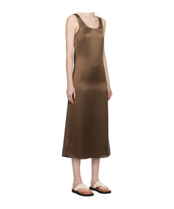 BY MALENE BIRGER Sleeveless Round Neck Dress