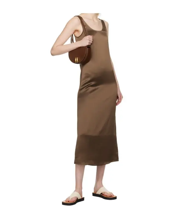 BY MALENE BIRGER Sleeveless Round Neck Dress