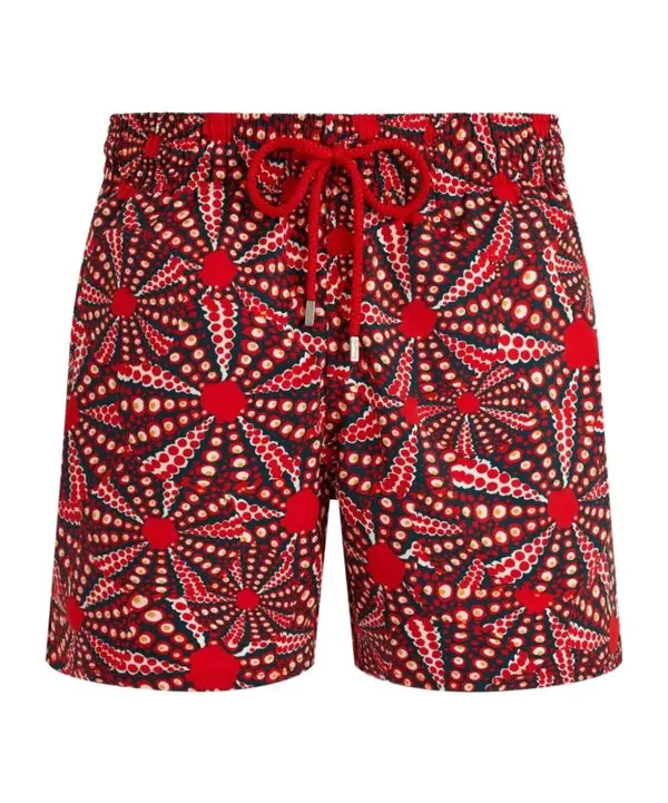 Vilebrequin Moorea Swim Shorts With Pattern - Red