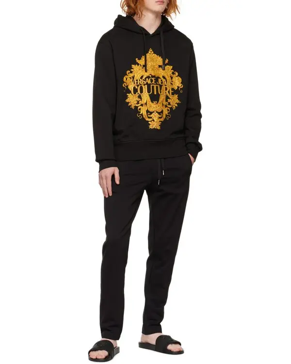 Versace Logo Print Hoodie