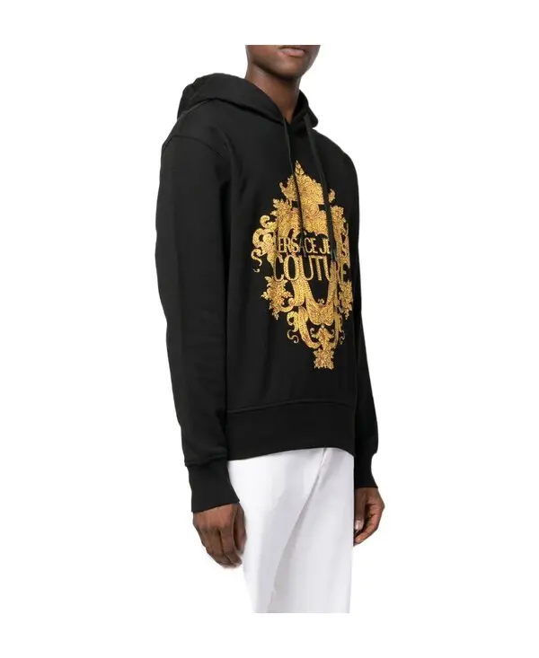 Versace Logo Print Hoodie