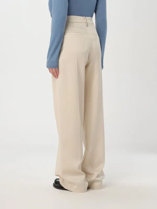 Brunello Cucinelli Wide-leg Tailored Trousers - Nude