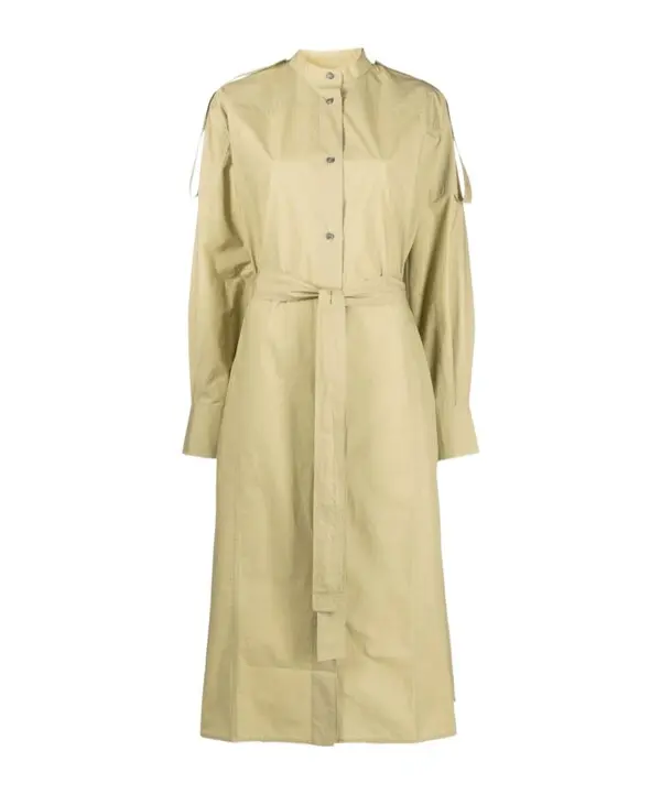 Studio Nicholson Itarsi Poplin Belted Midi Dress