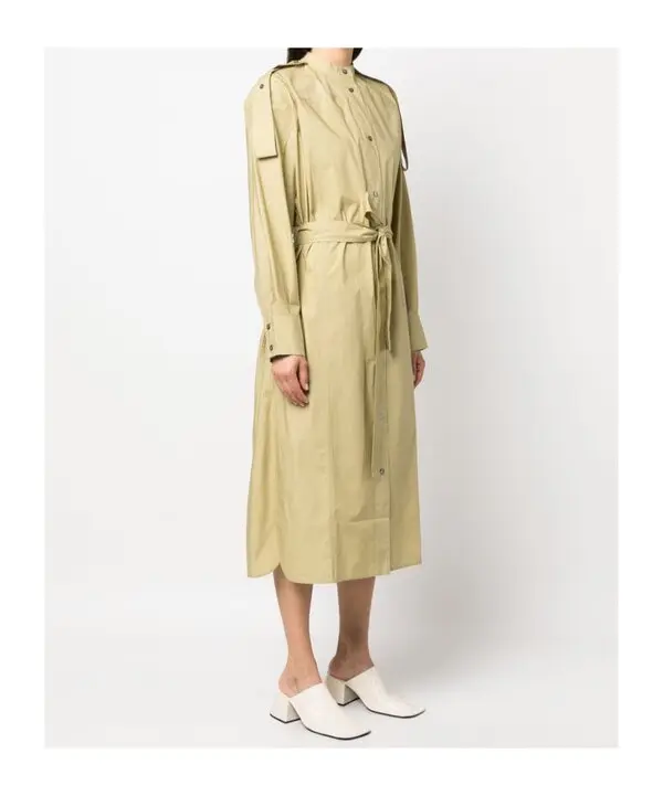 Studio Nicholson Itarsi Poplin Belted Midi Dress