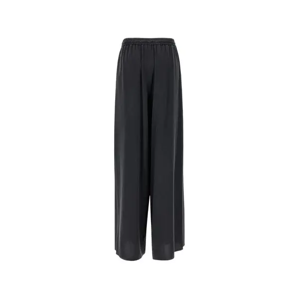 Max Mara Wide-leg Trousers With Drawstring Waist