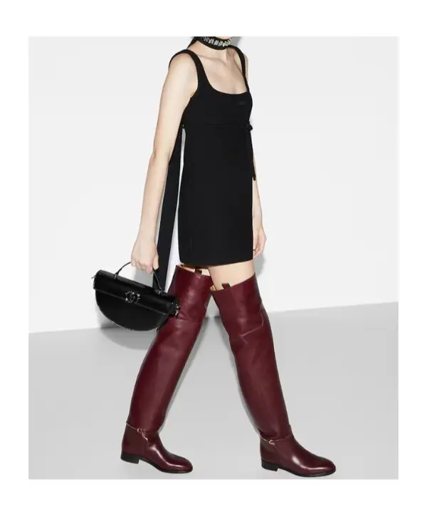 Gucci Small Half-moon Top Handle Bag - Black
