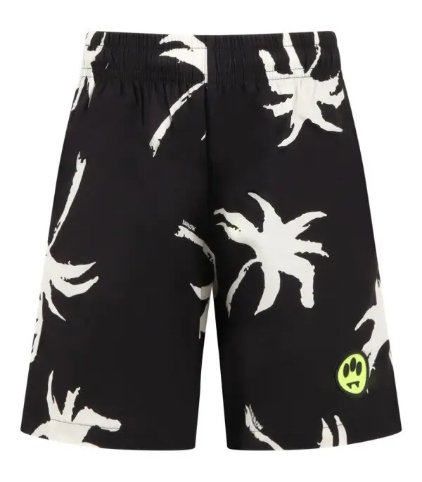 BARROW Graphic Print Elasticated Shorts