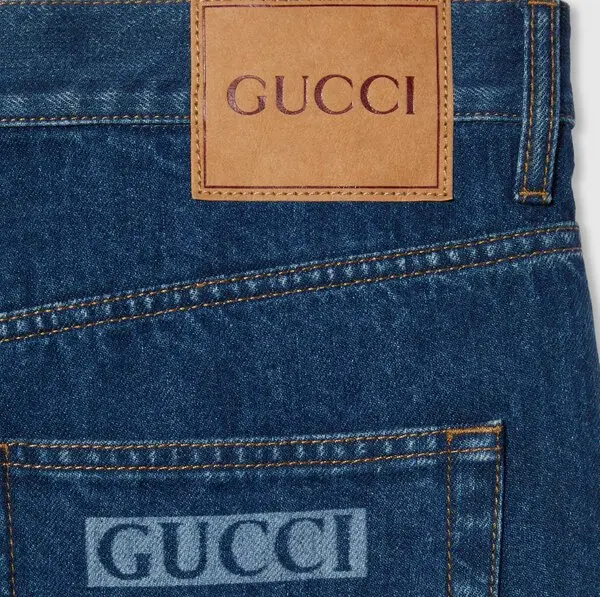 Gucci Denim Jeans - Dark Blue