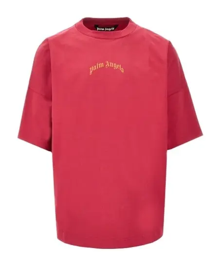 Palm Angels Logo-print T-shirt - Red