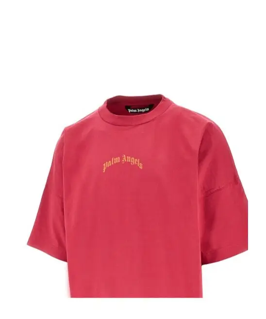 Palm Angels Logo-print T-shirt - Red