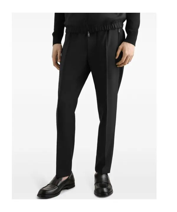 Dolce & Gabbana Drawstring Jogging Pants - Black