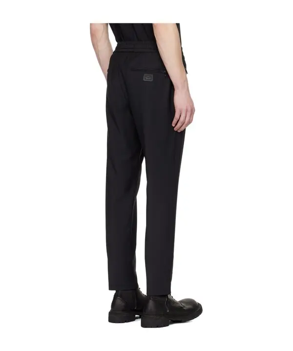 Dolce & Gabbana Drawstring Jogging Pants - Black
