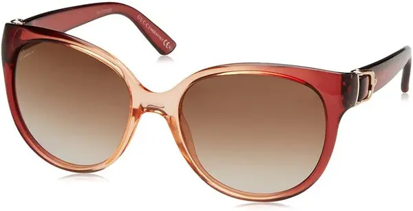 Gucci Multicolor Logo Detail Sunglasses - Brown
