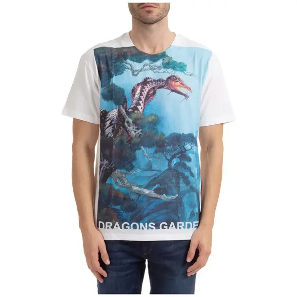 Valentino Garavani Dragons Garden Print T-shirt