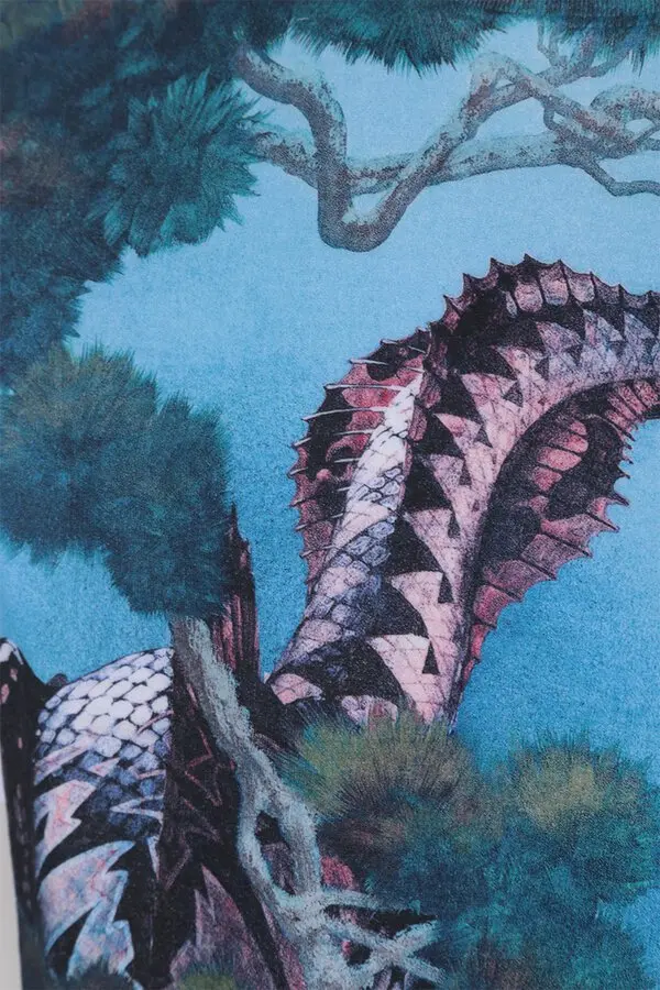 Valentino Garavani Dragons Garden Print T-shirt