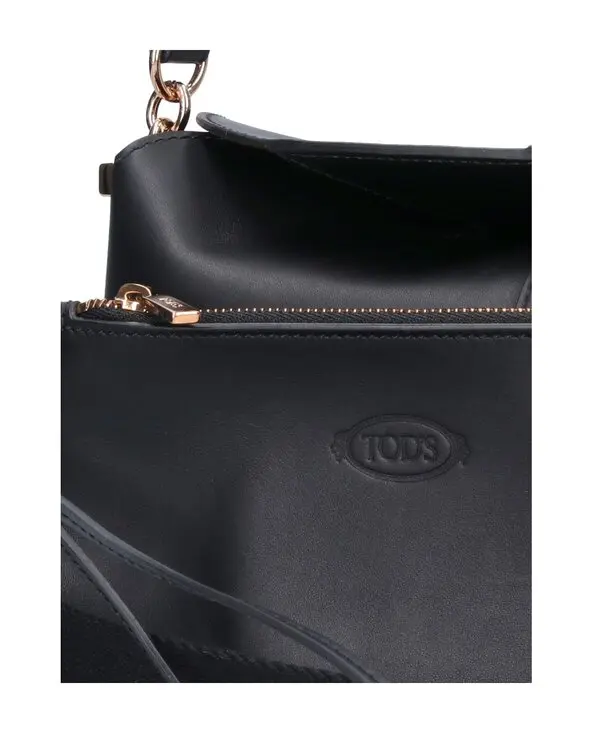 TOD'S Logo Plaque Top Handle Bag