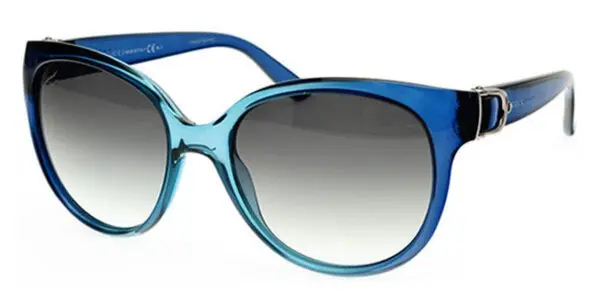 Gucci Logo Detail Cat Eye Sunglasses - Gray