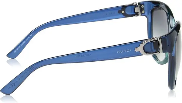 Gucci Logo Detail Cat Eye Sunglasses - Gray