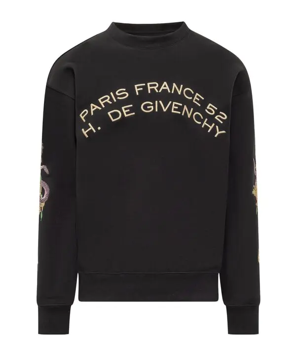 Givenchy Logo Embroidered Sweatshirt