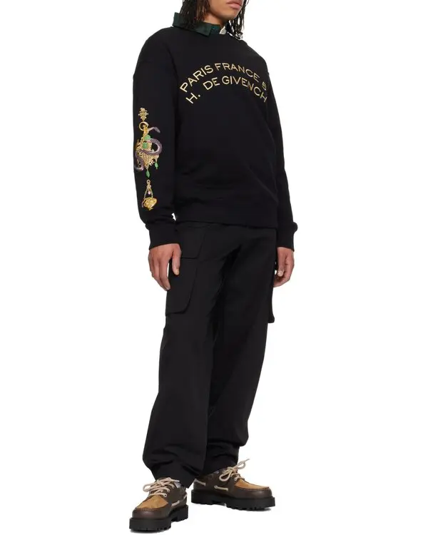 Givenchy Logo Embroidered Sweatshirt
