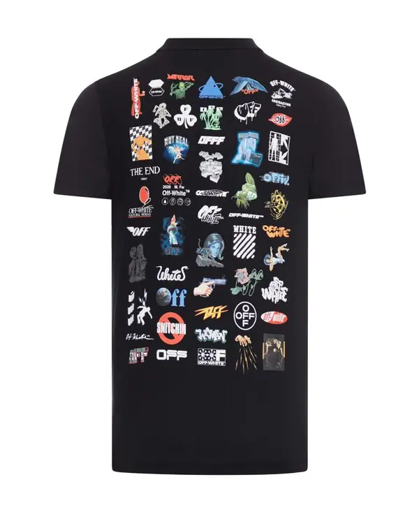 Off-White Graphic Printed Crewneck T-shirt