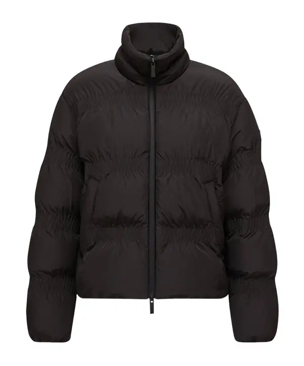 Moncler Ravignan Gather-quilted Short Down Jacket