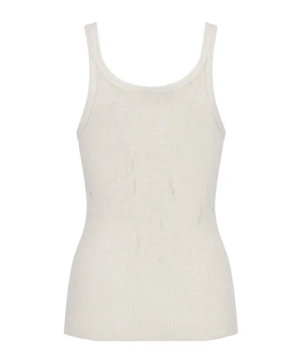 Dior Embroidered Bee Logo Tank Top