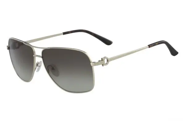 FERRAGAMO Aviator Sunglasses - Black