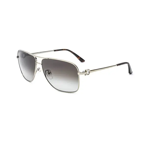 FERRAGAMO Aviator Sunglasses - Black