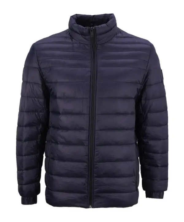 Hugo Boss Quilted Jacket With Stand Collar