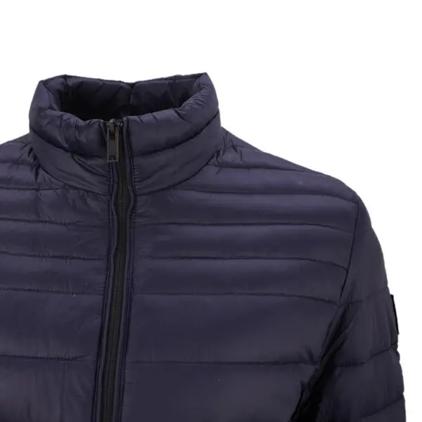 Hugo Boss Quilted Jacket With Stand Collar
