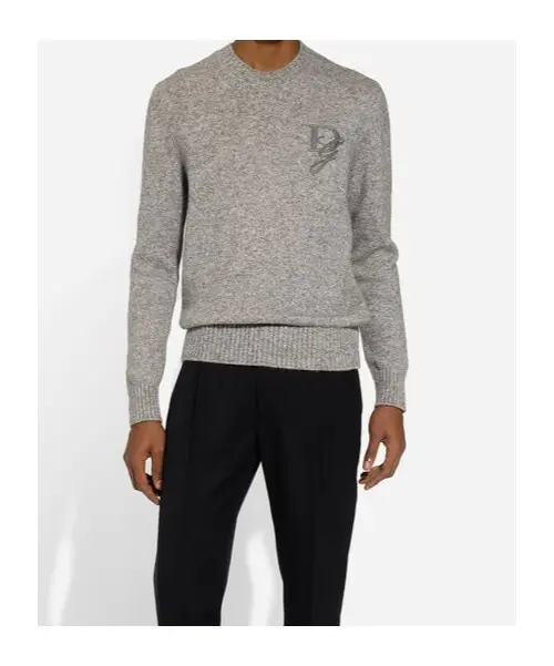 Dolce & Gabbana Dg Embroidered Crewneck Jumper