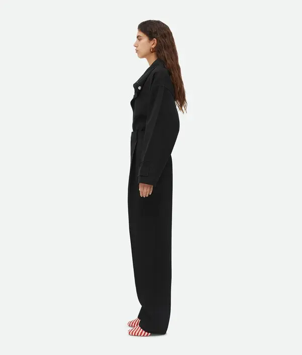 Bottega Veneta Pleated Wide Leg Trousers