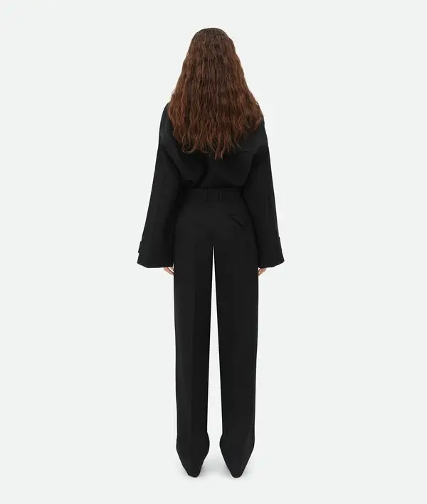 Bottega Veneta Pleated Wide Leg Trousers