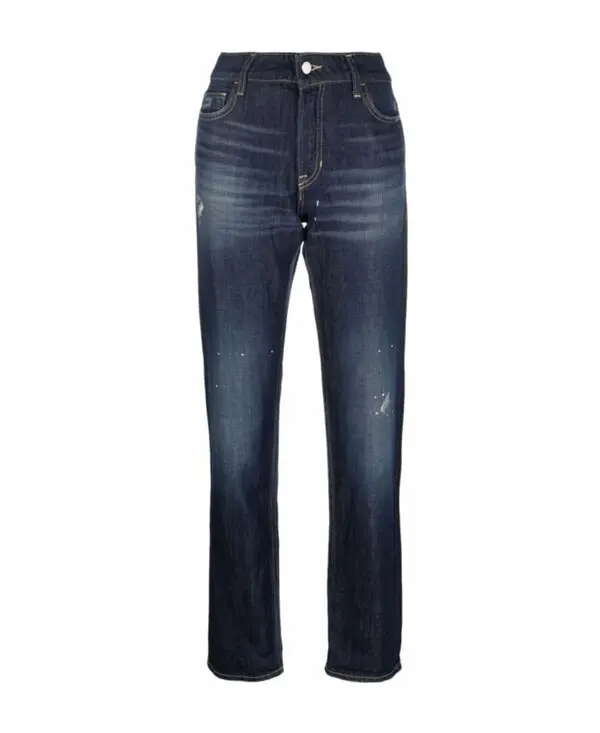 Emporio Armani Mid-rise Straight-leg Jeans