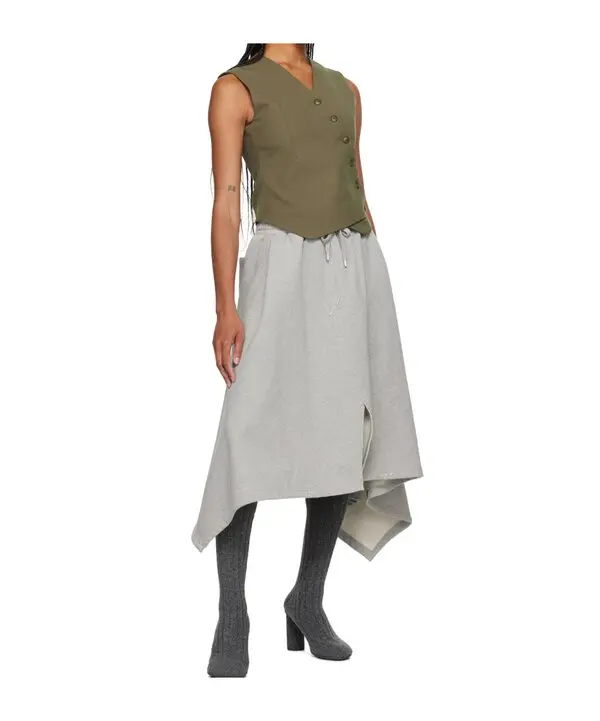 THE FRANKIE SHOP Sleeveless Button-fastening Top