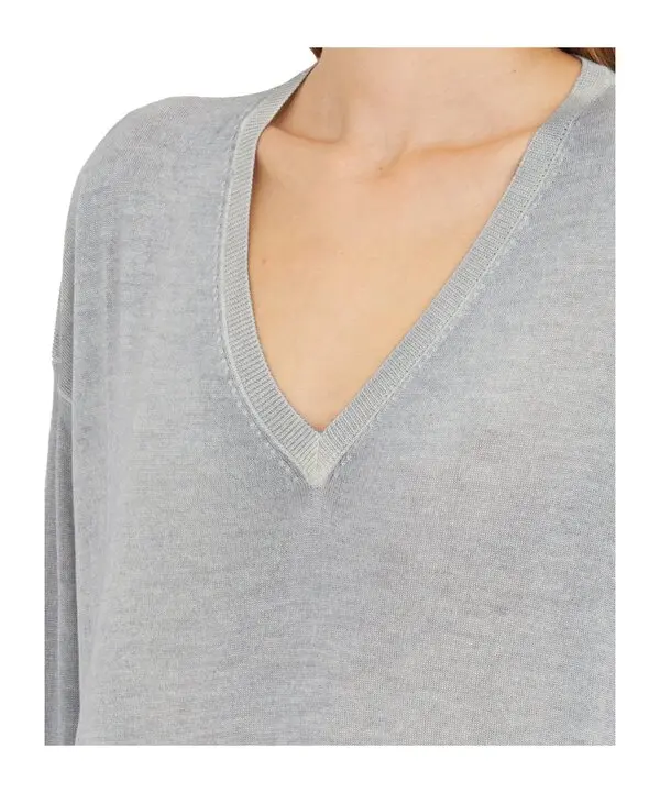 Avant Toi Long Sleeve V-neck Sweater