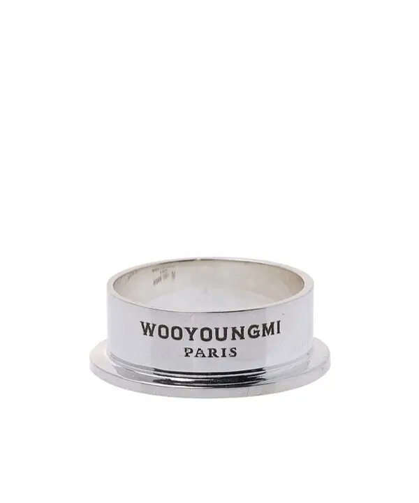 WOOYOUNGMI Logo Ring - Silver
