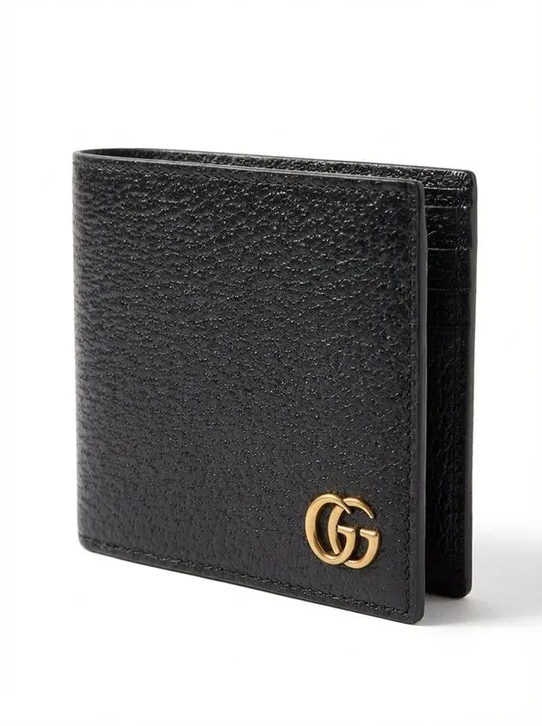 Gucci Gg Marmont Bi-fold Wallet - Black
