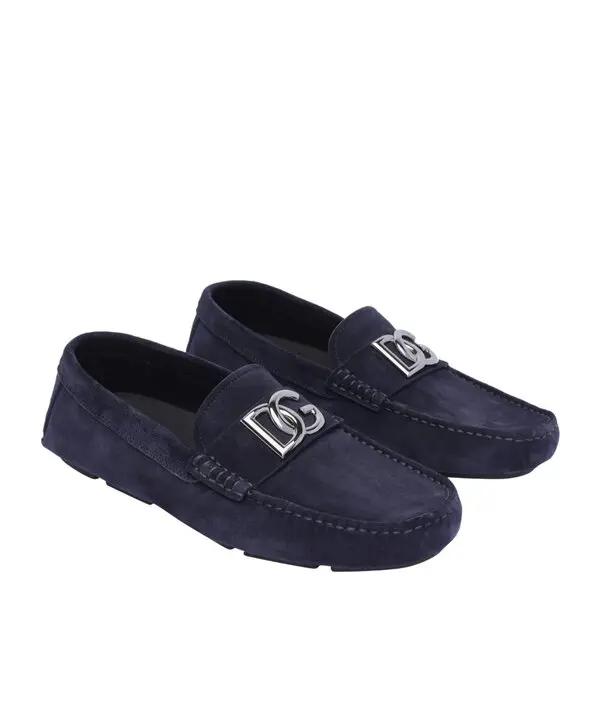 Dolce & Gabbana Dg Logo Plaque Loafers
