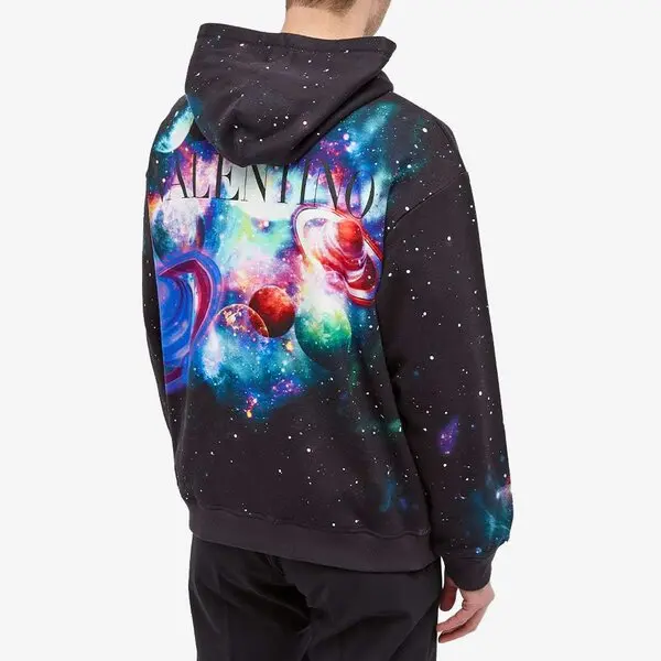 Valentino Garavani Printed Galaxy Hoodie