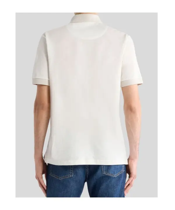 Etro Paisley Logo Patch Polo Shirt