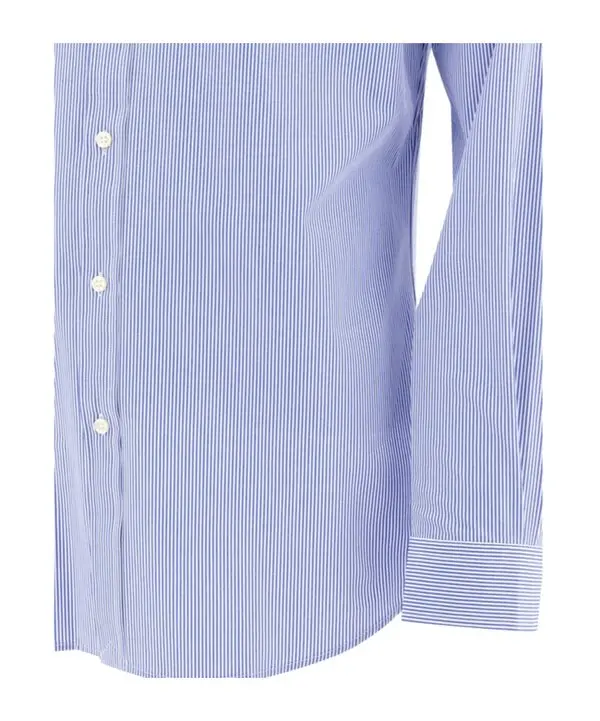 Polo Ralph Lauren Ralph Lauren Slim Fit Striped Shirt - Blue White