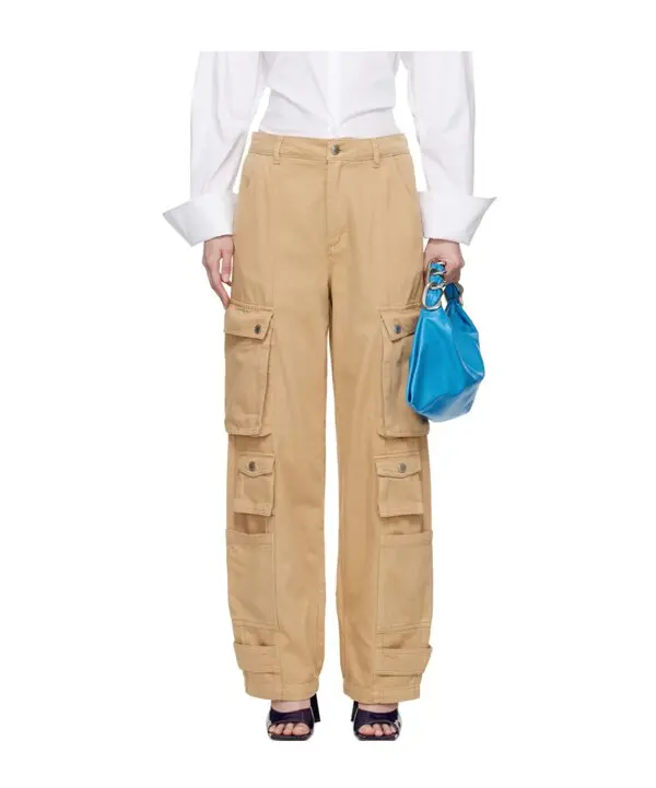 SIMONMILLER Belt Loops Slacks - Khaki