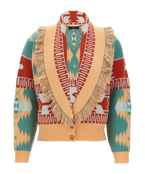 Alanui Jacquard Cardigan - Multicolor
