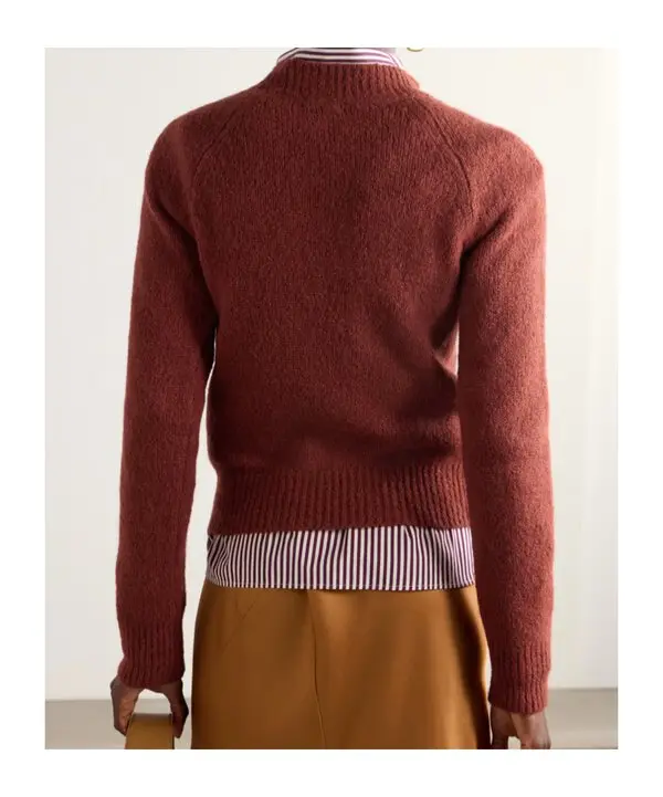 Dries Van Noten Alpaca Wool Blend Sweater