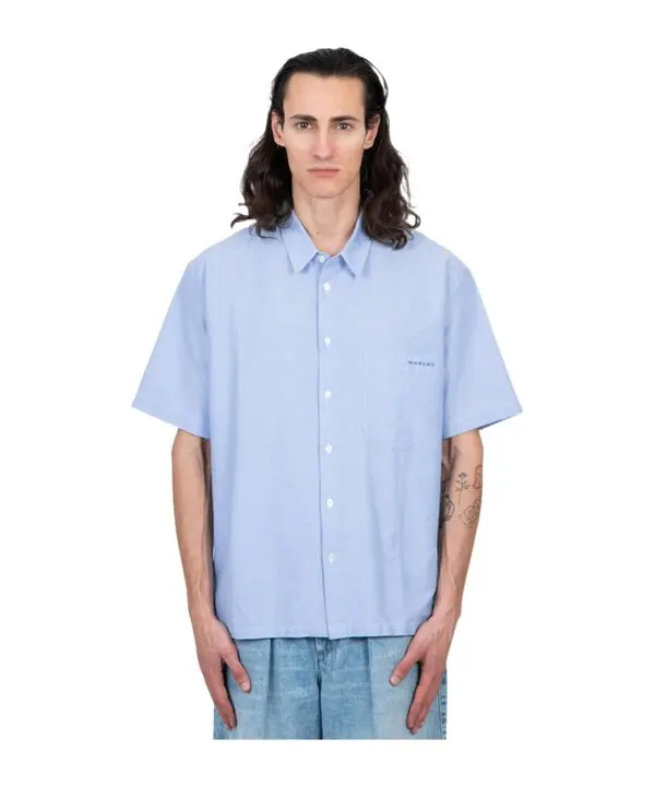 Isabel Marant Étoile Iggy Logo-embroidered Shirt